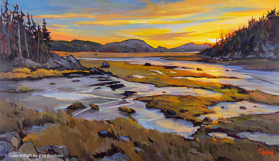 Christine Nadeau | Oasis de paix, Le Bic – Galerie d'art Au P'tit Bonheur